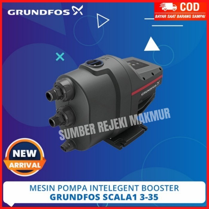 Jual Pompa Pendorong Booster Pump Grundfos SCALA 1 Grundfos SCALA1 3-35 ...