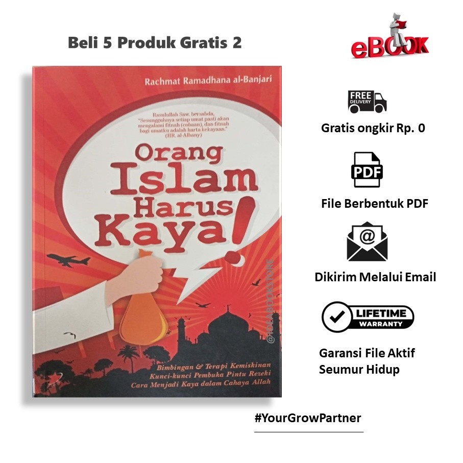 Jual Orang Islam Harus Kaya! - Cosmos | Shopee Indonesia