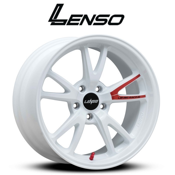 Jual Velg Lenso 95v Ori Ring 18 White Mobil Toyota Innova Reborn Zenix ...