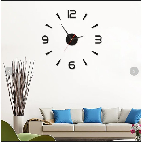 Jual JAM TEMPEL DINDING BESAR ANALOG DIY 3D DIAMETER 30-50CM | Shopee ...