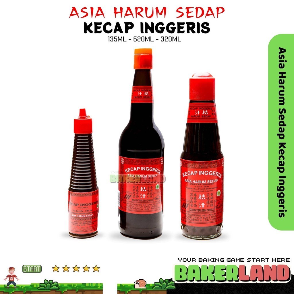Jual Kecap inggeris Asia Harum Sedap / Kecap Asin Kecap Inggeris ...
