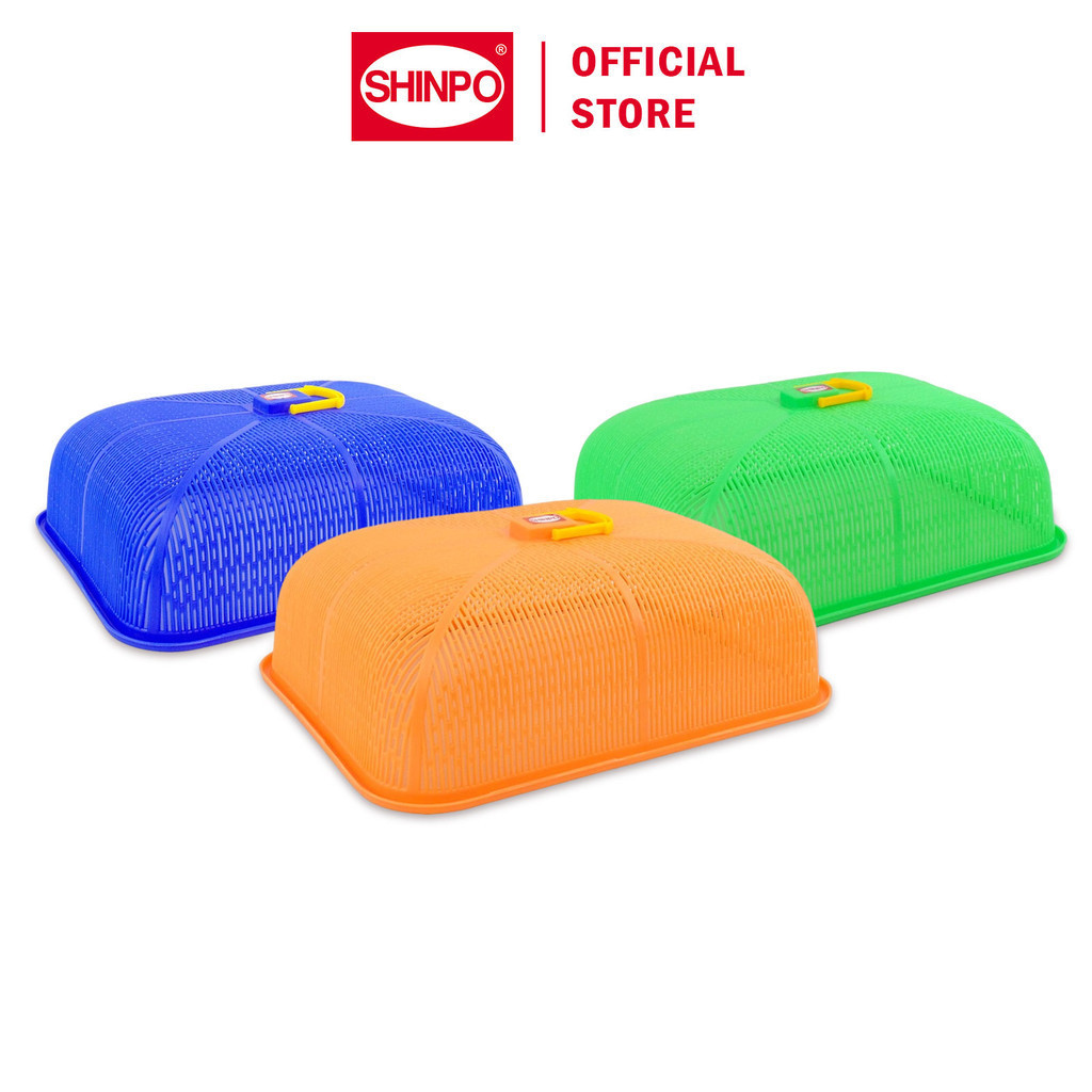Jual SHINPO Tudung Saji Plastik Sedang Bonito Medium Food Cover Penutup ...