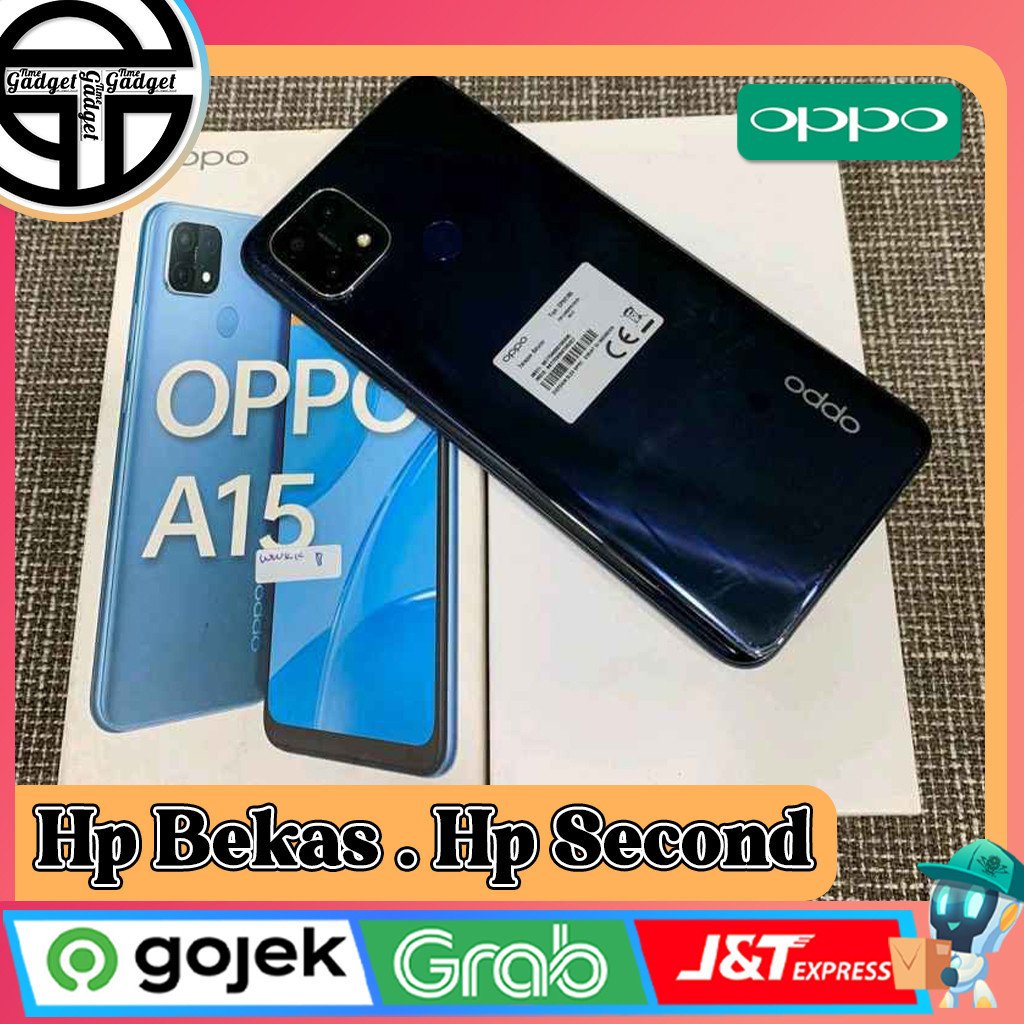 Jual Oppo A15 Ram 2/32GB | Ram 3/32GB Second Original Resmi Indonesia | Shopee Indonesia