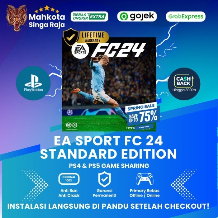 Jual EA Sport FC24 - PS4 - PlayStation4 Digital Game Sharing ...