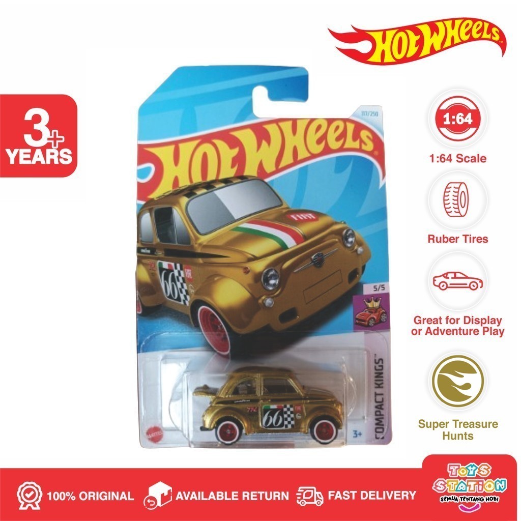 Jual Hot Wheels Super Treasure Hunt 2024 60S Fiat 5000 Modificado ...