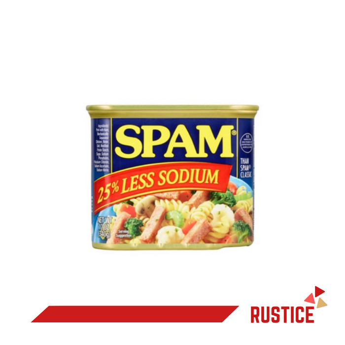 Jual SPAM 25% Less Sodium 340 GR ( NON HALAL ) | Shopee Indonesia