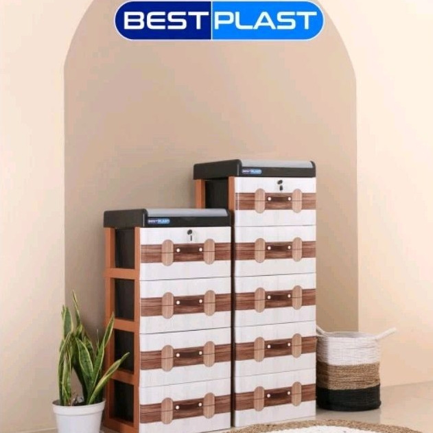 Jual Laci BDC (By Olymplast) - BestPlast Drawer Cabinet 5 Susun 4 Susun ...