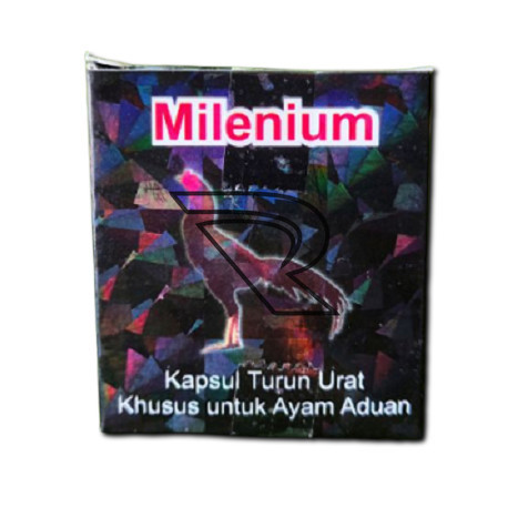 Jual Milenium Hologram Obat Ayam Sakit Turun Urat Inflamasi Nyeri Otot ...