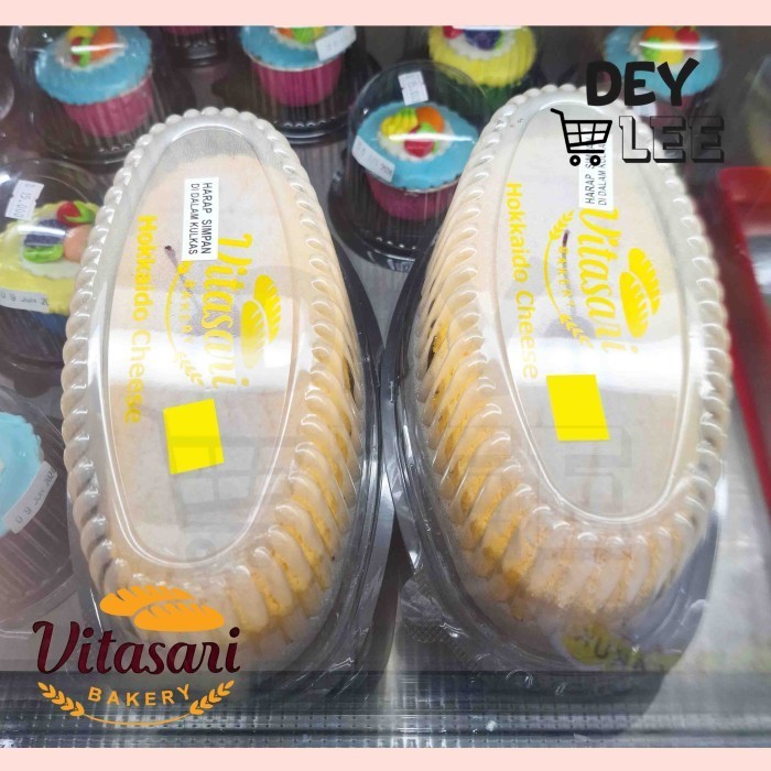 Jual VITASARI Hokkaido Cheese Cake Oval Bandung | Shopee Indonesia