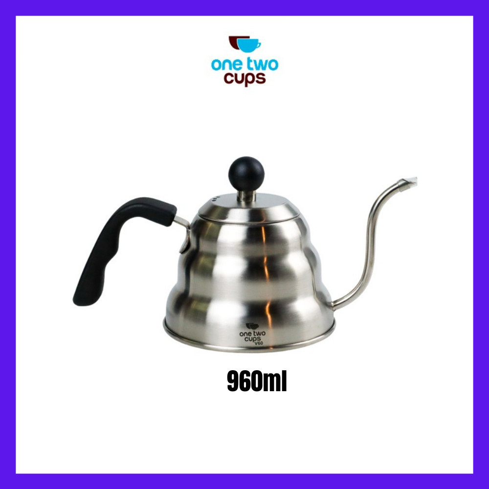 Jual TokoMaspul-Teko Kopi Leher Angsa Barista 960ml One Two Cups Coffee Maker Pot Drip Kettle ...