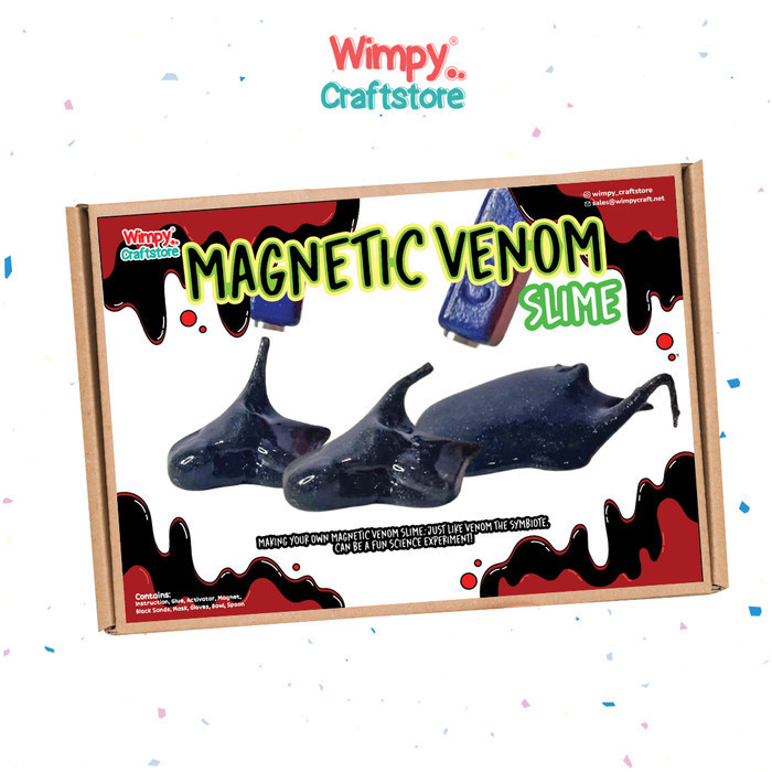 Jual Wimpy DIY Magnetic Venom Slime KIT DIY Slime Kerajinan Tangan Stem ...