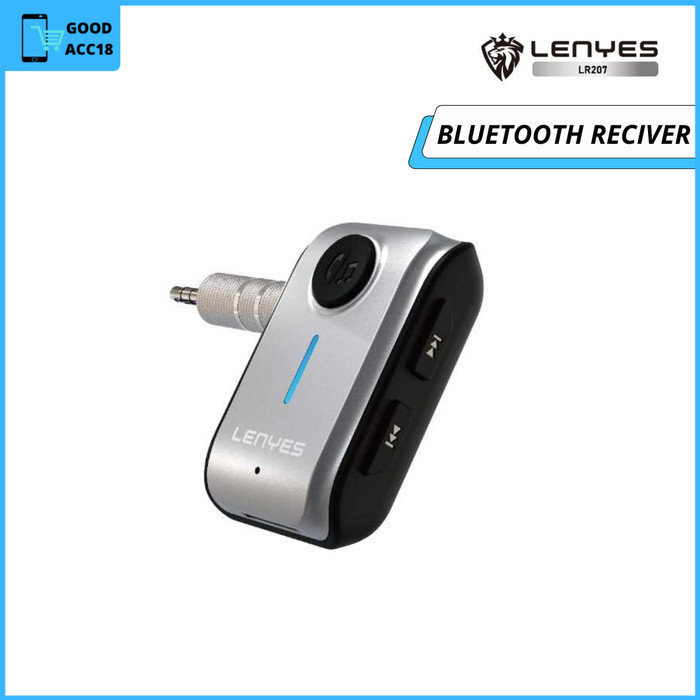 Jual LENYES LR207 Bluetooth Receiver Aux 3.5mm Wireless Adapter 5.3 ...