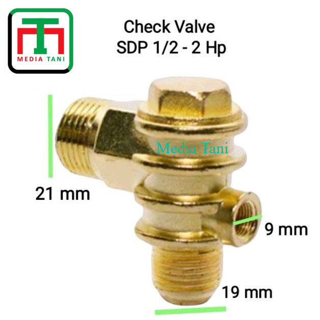 Jual Check Valve Kompresor SDP Type 1/2 - 2 Hp | Shopee Indonesia