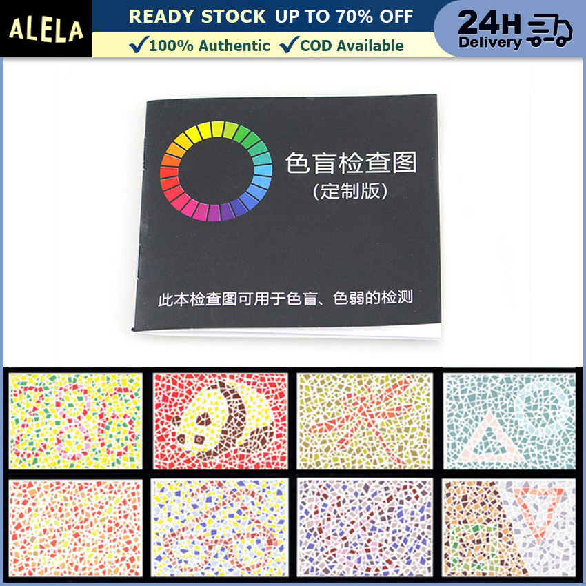 Jual Buku Cek Tes Buta Warna Anak Dewasa Blindness Color Test | Shopee ...