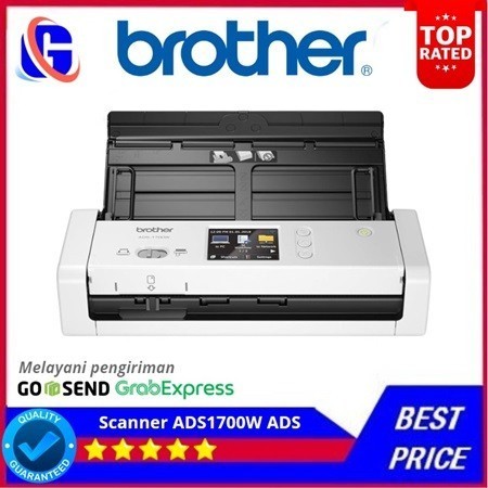 Jual BROTHER Scanner ADS1700W ADS 1700W Scanner Brother ADS 1700 W ...