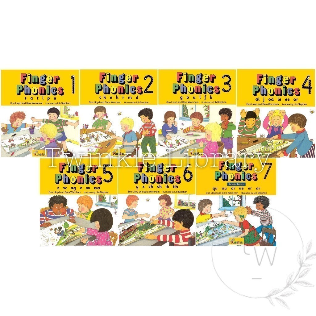 Jual Jolly Finger Phonics 1 2 3 4 5 6 7 | FiIe FiIe Materi Latihan ...