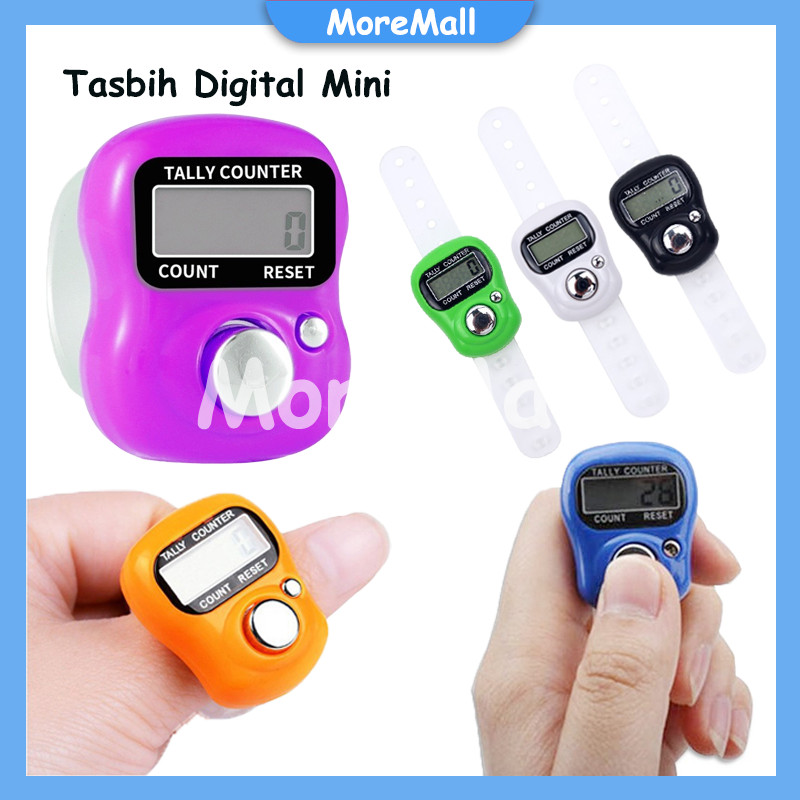 Jual Counter Mini Jari Penghitung/Digital Tasbih/Finger Counter ...