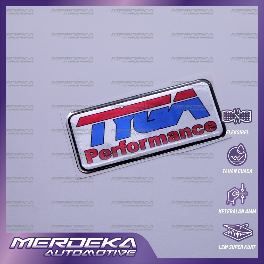 Jual Emblem logo tyga performance / emblem timbul tyga racing / sticker ...