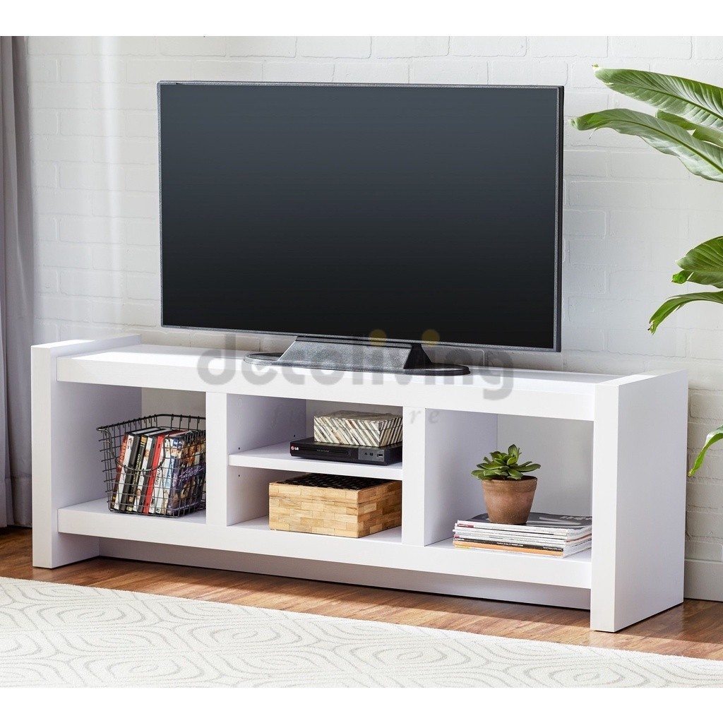 Jual Meja TV Murah Simple Elegan .Minimalis Putih Best Seller Terbaik ...