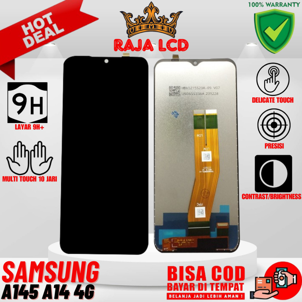 Jual LIVE [ORIGINAL] LCD SAMSUNG A14 4G A145 FULLSET TOUCHSCREEN ...