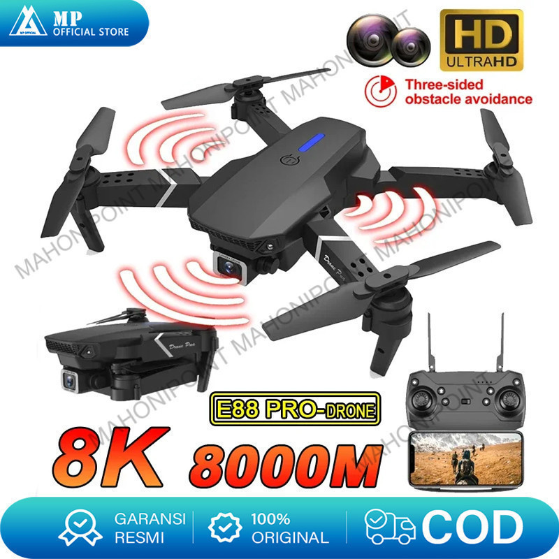 Jual Smart Drone E88 Pro 4k HD Camera Shoot Original Indoor Outdoor ...