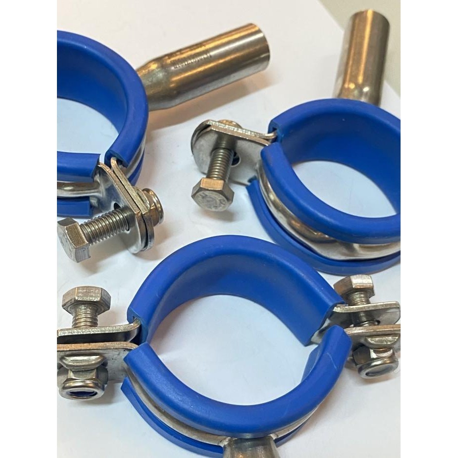 Jual SANITARY HOLDER KLEM PIPA 2 inch SS304 PIPE CLAMP HOLDER | Shopee ...