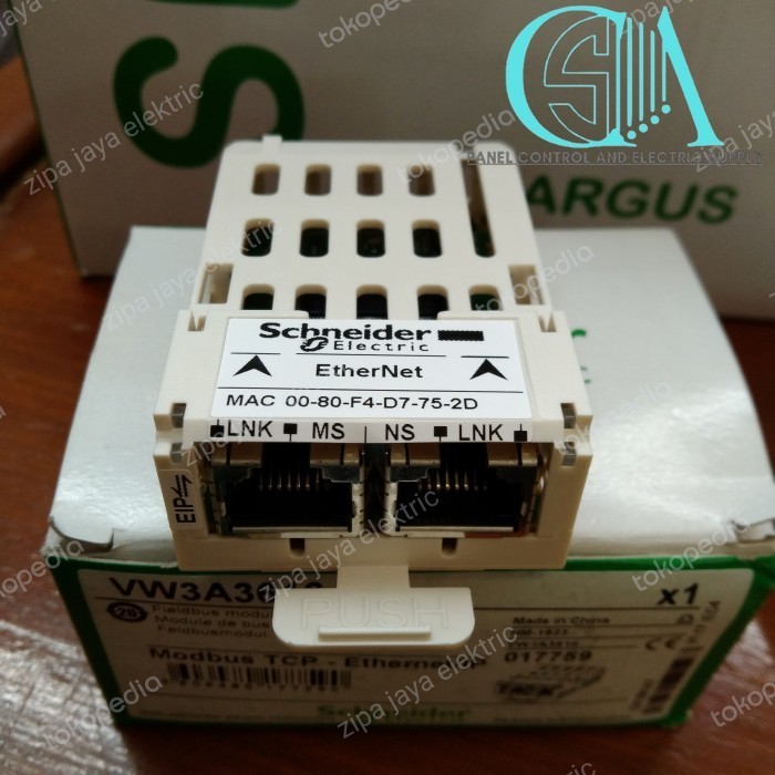Jual Fieldbus Module Vw3a3616 Modbus Tcp Ethernet Ip Schneider Shopee Indonesia