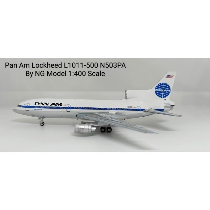 Jual DIECAST PESAWAT TERBANG Pan Am Lockheed L1011-500 N503PA By NG ...