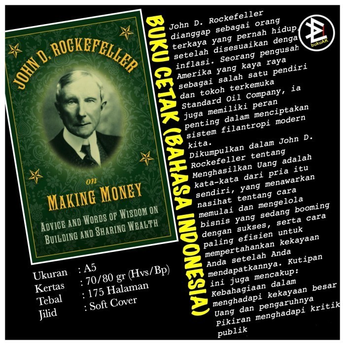 Jual John D. Rockefeller on Making Money - John D. Rockefeller (Buku ...