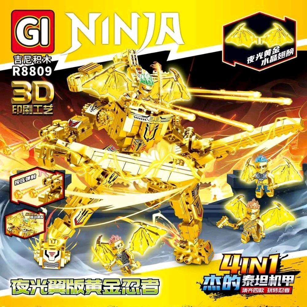 Jual R8811 | Mainan Bricks Ninjago Blocks Motor Mobil Robot, 4 in 1 ...