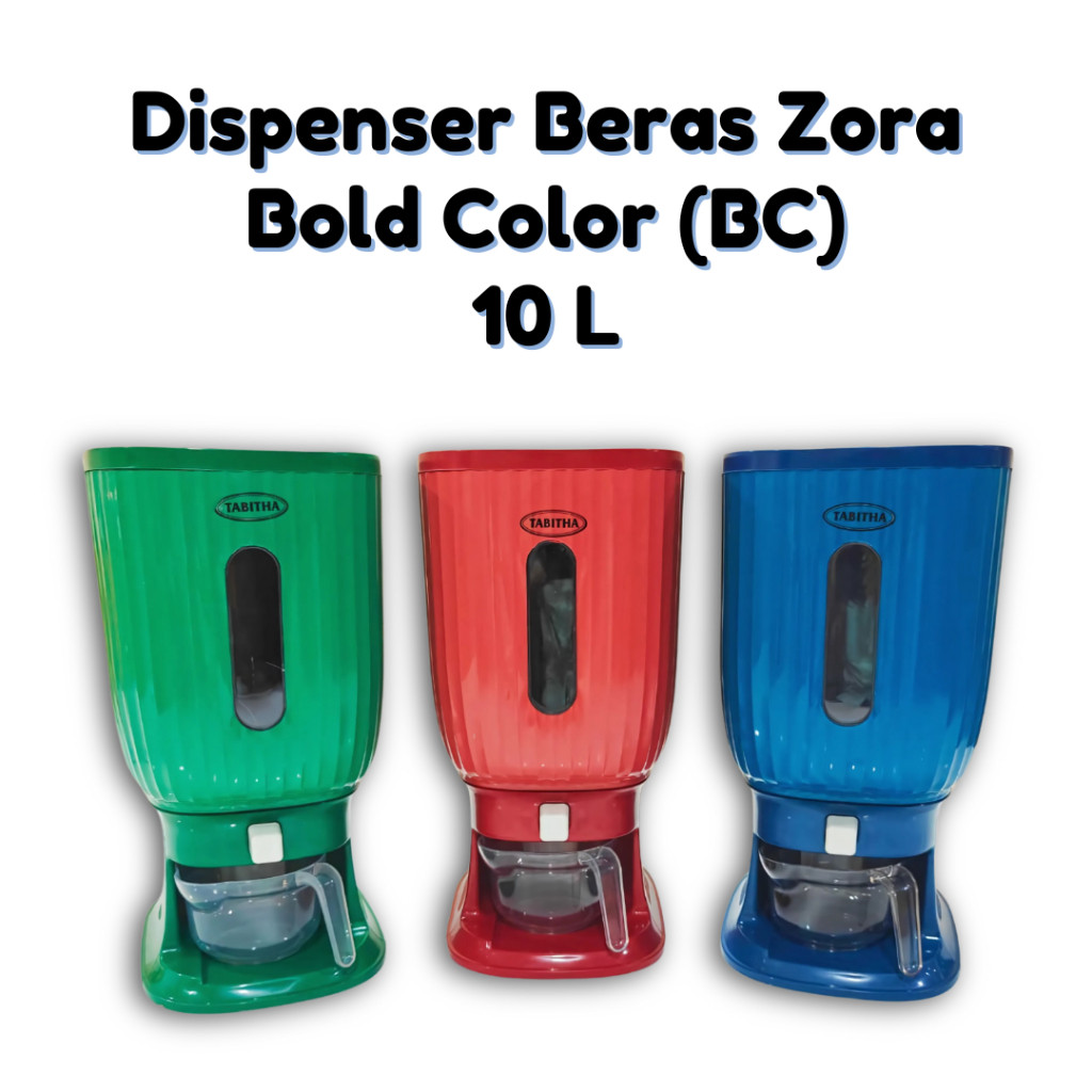Jual TOM DISPENSER BERAS Modern 10 Liter Tempat Penyimpanan Beras Rice ...