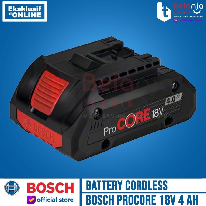 Jual Bosch Battery Cordless ProCORE 18V 4 Ah 18 Volt 4 Ampere Lithium ...