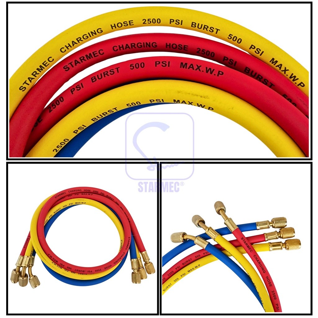Jual Selang Manifold R22 R134a 150cm 90cm Set Starmec | Shopee Indonesia