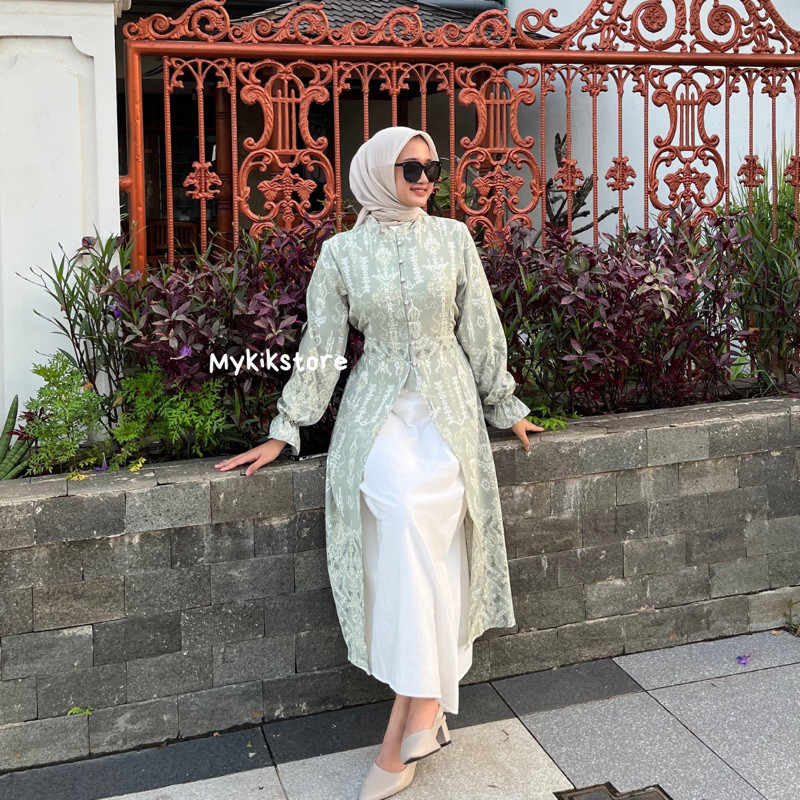 Jual Termurah Busana Muslim Lebaran Wanita Modern Mewah / JEMA TUNIC by ...