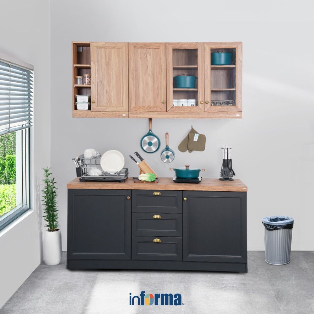 Jual Informa 1.8 Mtr Irish Kitchen Set Lemari Kabinet Dapur Serbaguna ...