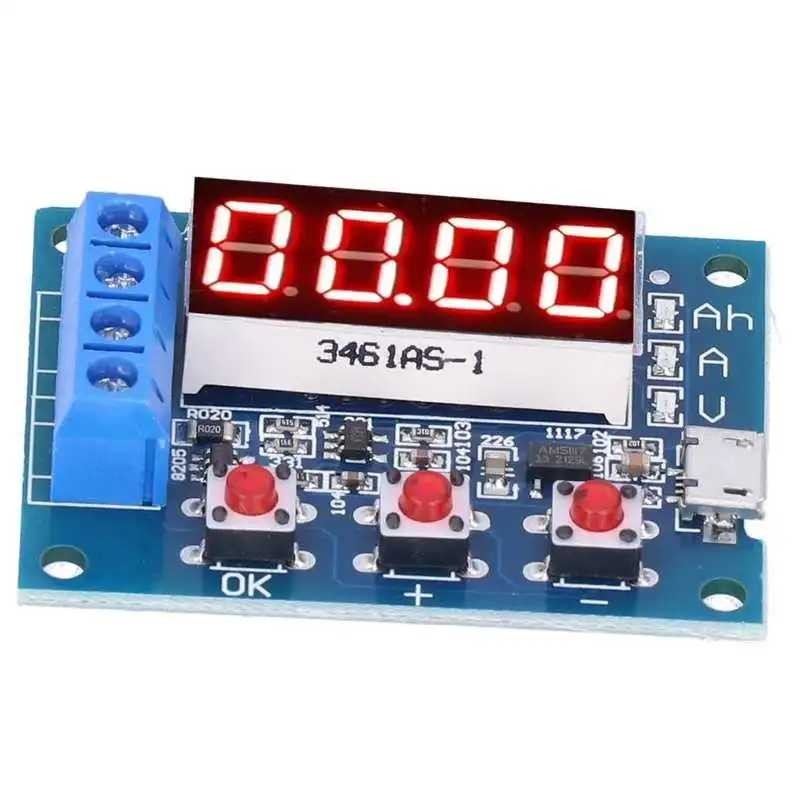 Jual 02 - Battery Capacity Meter Discharge Tester 1.5v-12v for 18650 ...