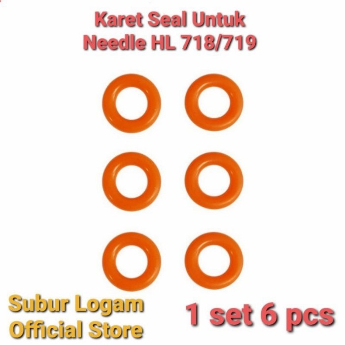 Jual AG45 Karet Seal Packing Oring Original Spraygun HL 718 / 719 H&L ...