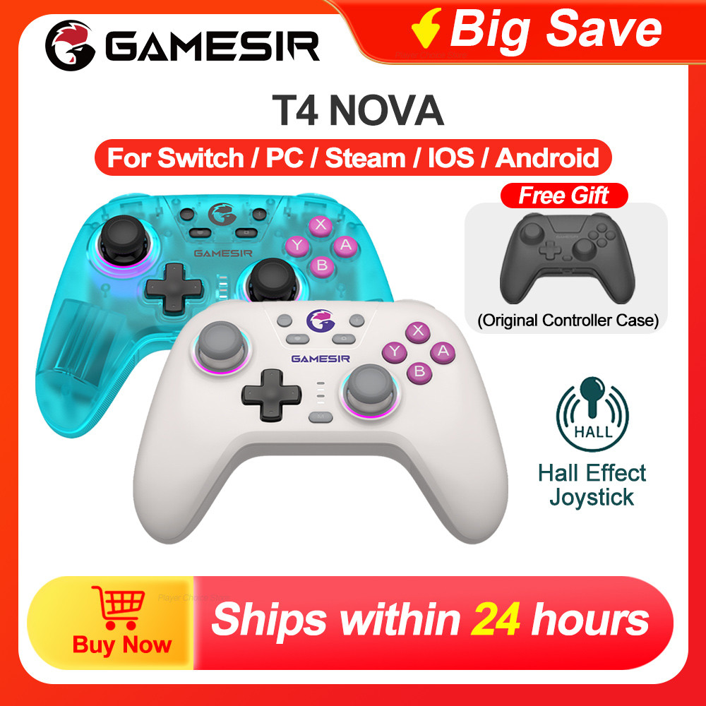 Jual Gamesir Switch Controller Gamepads PC T4 Nova Controle Bluetooth ...