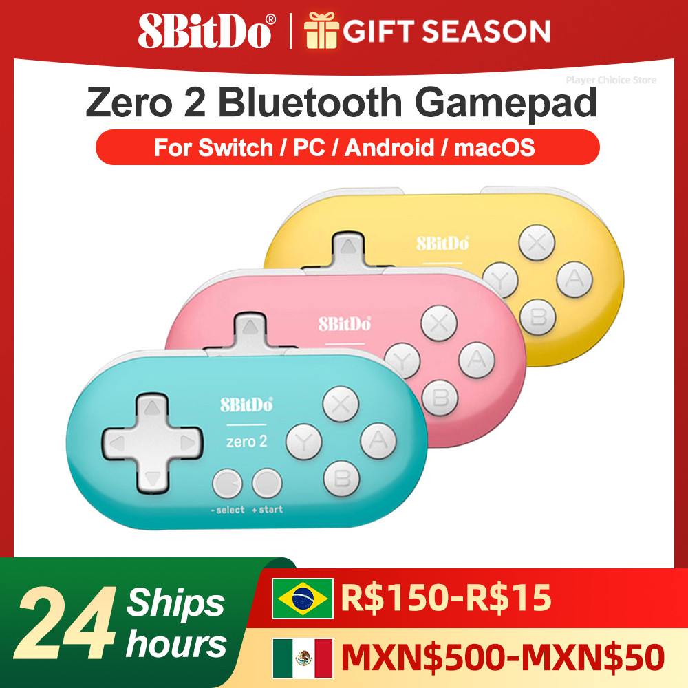 Jual 8BitDo Gamepads PC Zero 2 Bluetooth for Nintendo Switch Controller ...