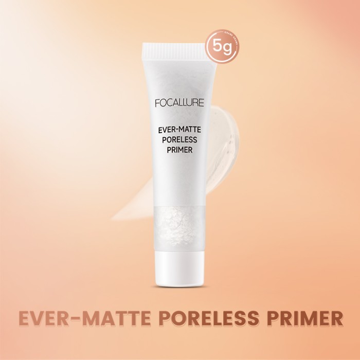 Jual Focallure Ever-Matte Poreless Primer FA268 - 01 Mini Size | Shopee ...