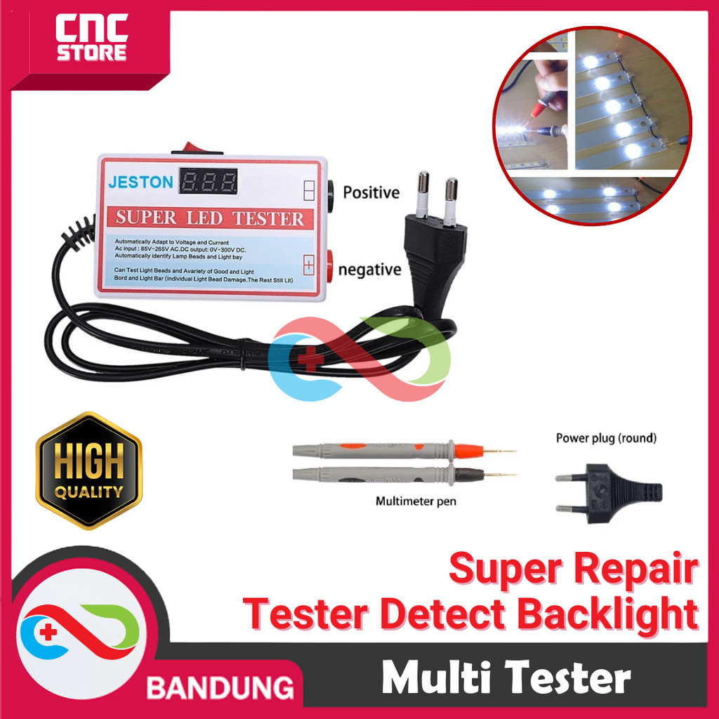 Jual Super repair LED TV Tester Detect Multitester Avometer Backlight ...