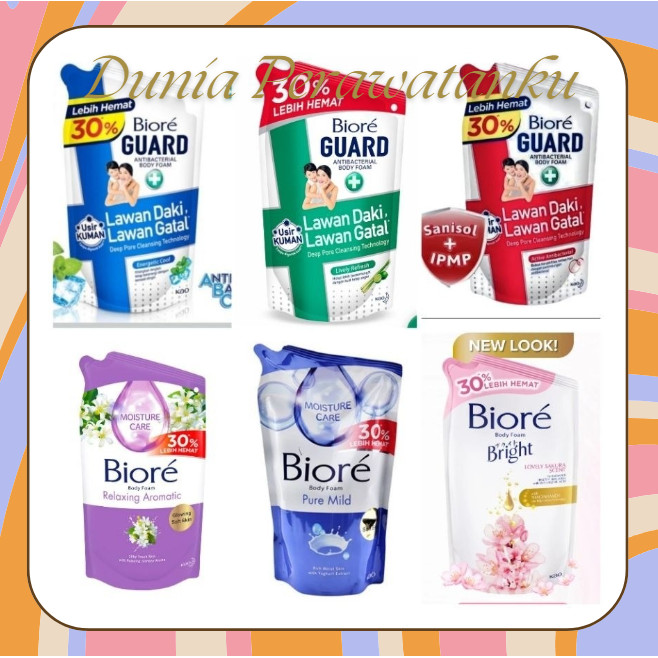 Jual Biore Body Wash Guard Deo Protect Sabun Mandi Cair 800ml dan 400ml ...