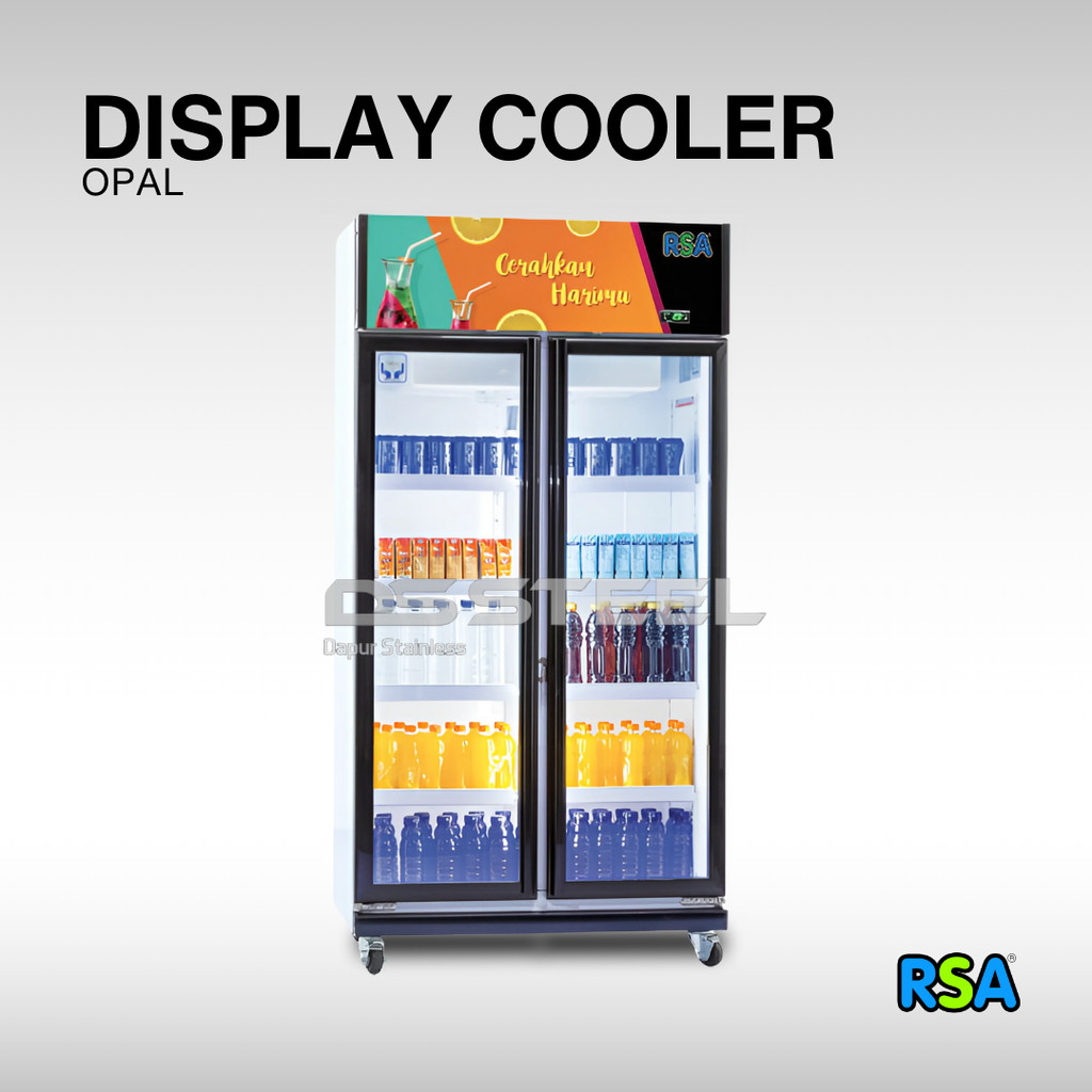 Jual RSA Showcase Cooler RSA Opal / Display Cooler RSA OPAL 2 Pintu ...