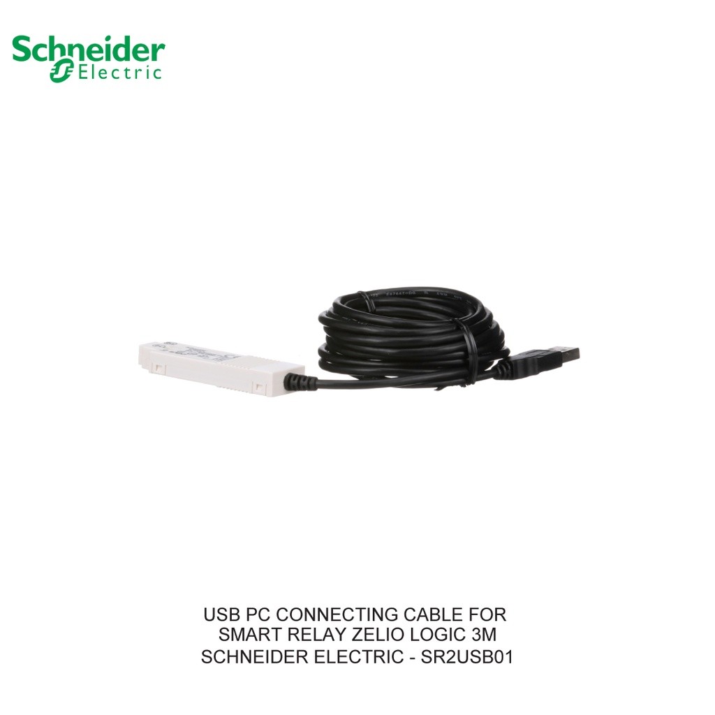 Jual Schneider Usb Pc Connecting Cable For Smart Relay Zelio Logic 3 M ...
