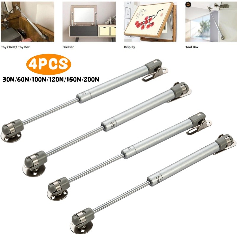 Jual 4PCS Cabinet Door Gas Struts 6-20KG Lift Supports Gas Spring Lid ...