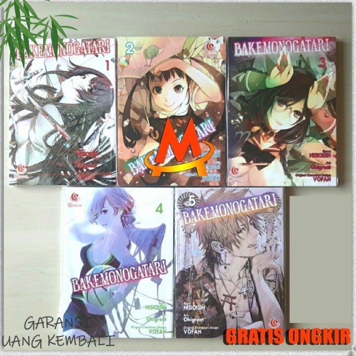 Jual Komik Manga Bakemonogatari Vol. 1 -22 (ENGLISH) | Shopee Indonesia