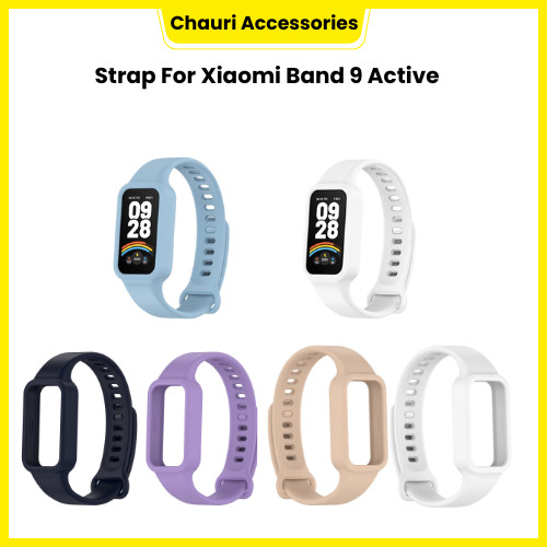 Jual Tali Plain for Xiaomi Smart Band 9 Active | Plain Strap Silicon | Shopee Indonesia