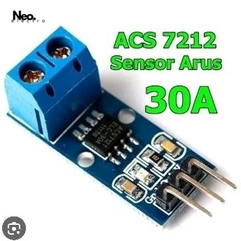 Jual ACS712-30 Ac-Dc sensor arus 30A hall current sensor module ...