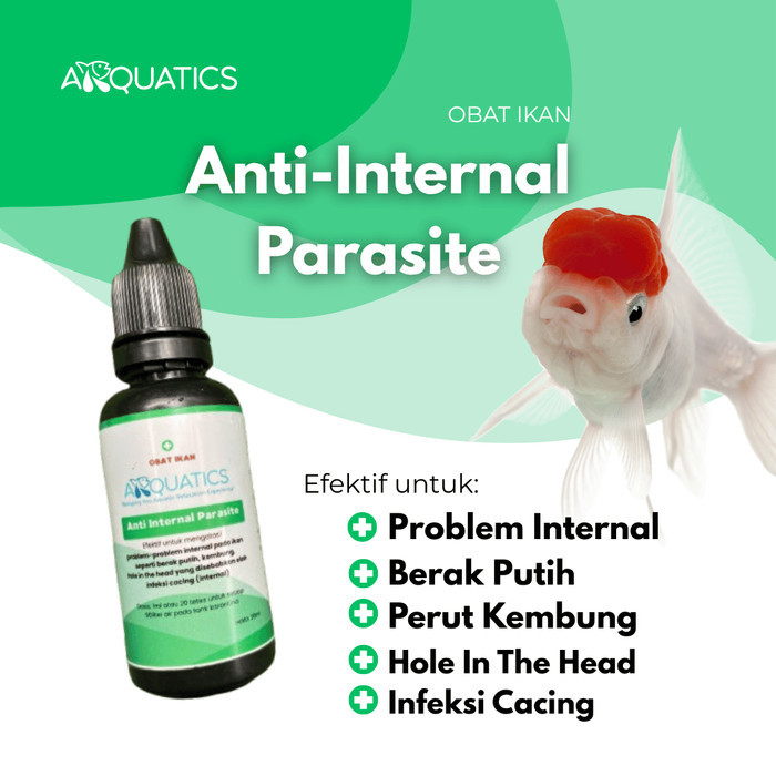 Jual Obat Ikan ARQ - Anti Internal Parasite Infeksi Cacing Ikan Hias ...