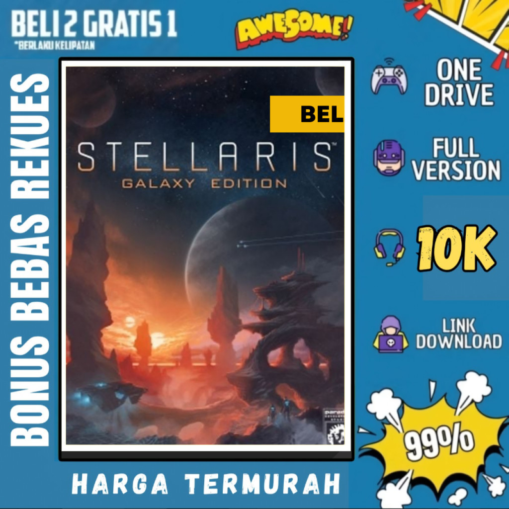 Jual STELLARIS GALAXY EDITION - GAME PC - GAME LAPTOP - PC GAMES - BELI ...